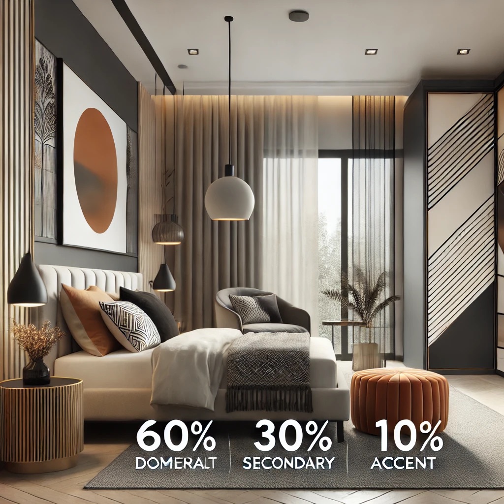Replacement Wardrobe Doors: The 60-30-10 Colour Rule