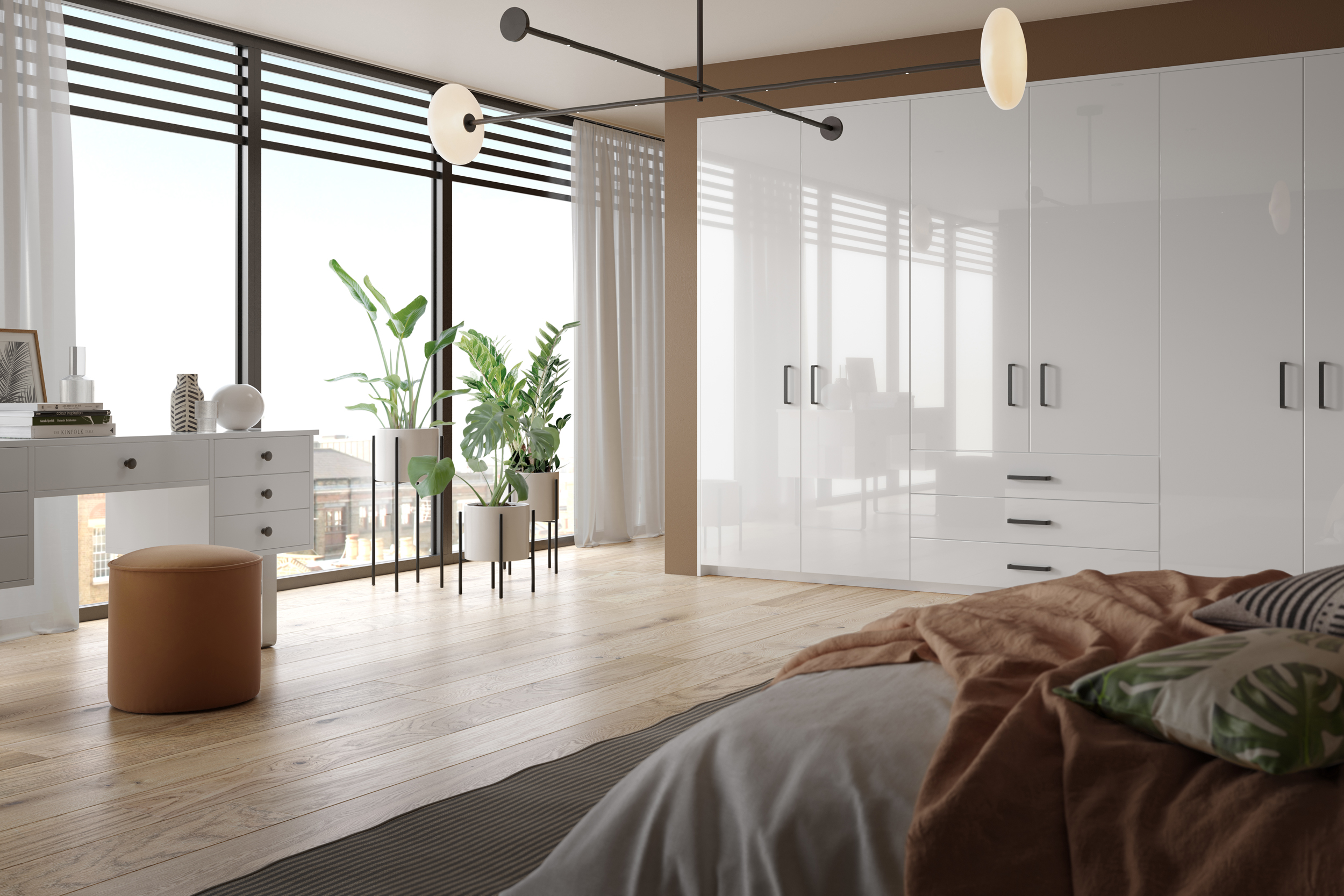 Space-Saving Wardrobe Designs for Small Bedrooms